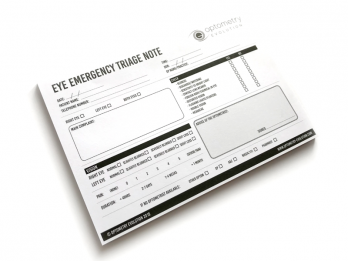 Triage Pad – OPTOMETRY EVOLUTION