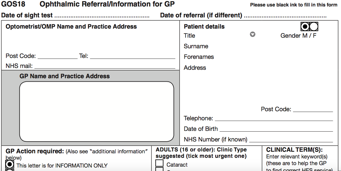 What makes a good referral? – OPTOMETRY EVOLUTION